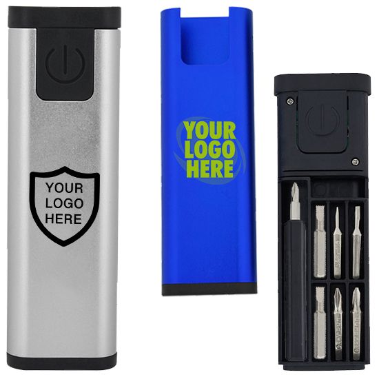 6-Piece Mini Tool Kit With Cob Light 110955