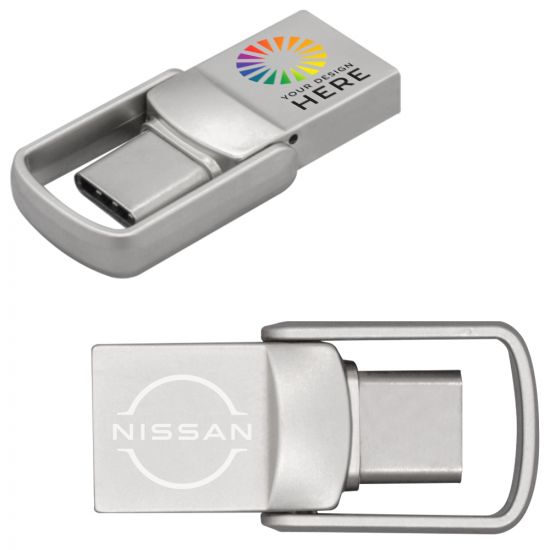 Branded USB-C Flash Drive from Logotech FDTM125