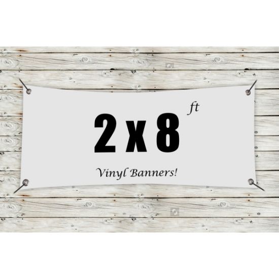 Custom 2' X 8' Vinyl Banners 118972