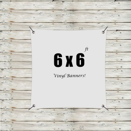 Custom 6' X 6' Vinyl Banners 119042