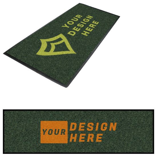 DigiPrint HD Solid High Traffic Indoor Mat 3 Ft x 10 Ft by Logotech 800905