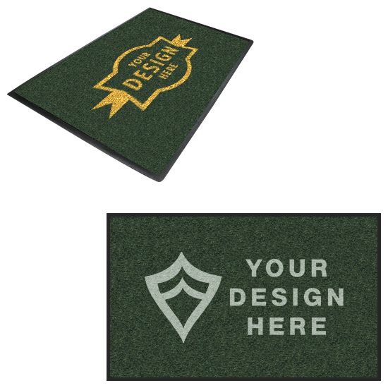 DigiPrint HD Solid High Traffic Indoor Mat 3 Ft x 5 Ft by Logotech 800907