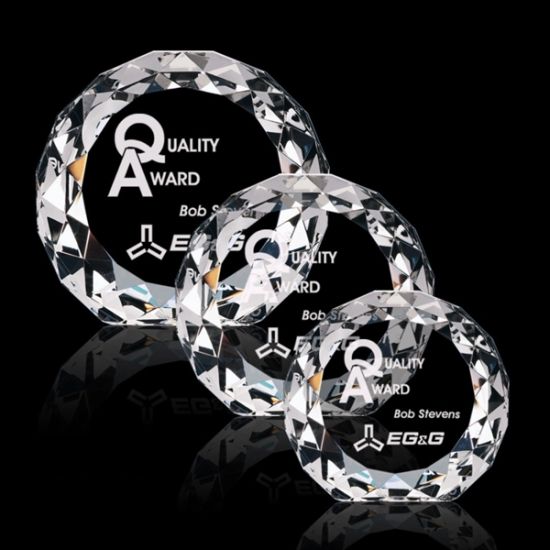 Gem Cut Circle Award 190761