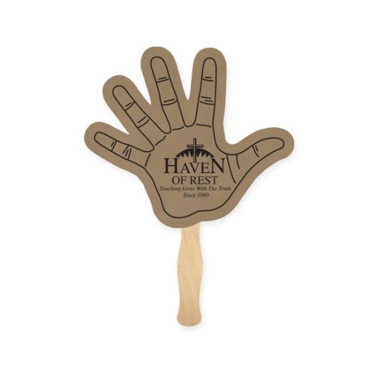 Hand Shape Recycled Fan 133098