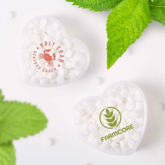 Heart Shaped Mint Container 128056