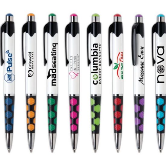 Mardi Gras Hex Pen (pat #d709,951) 135319