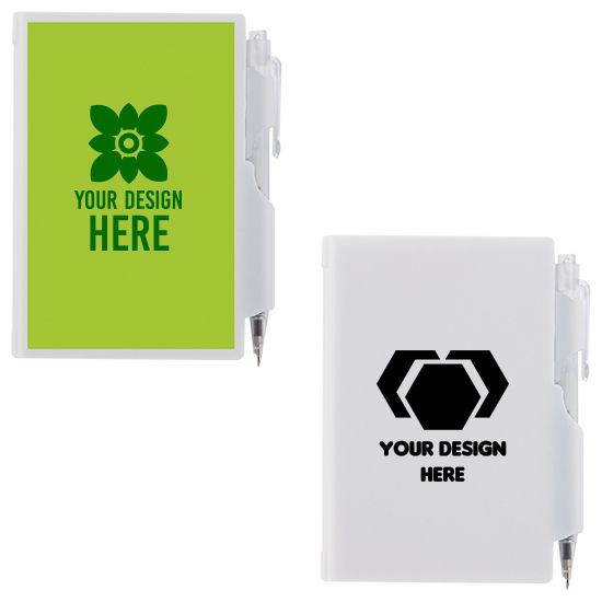 Plastic Note Pad (digital Full Color) W/ Pen 112444