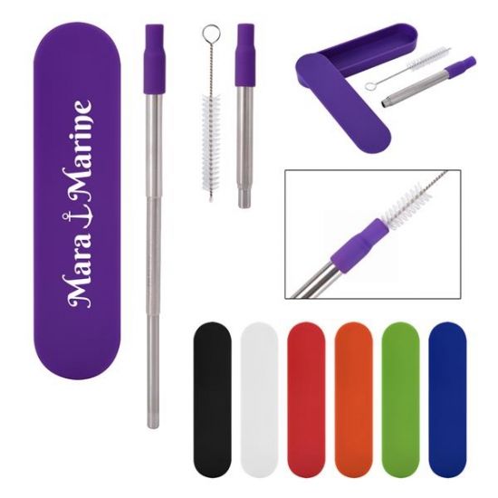 Custom Telescopic Straw from Logotech 110737