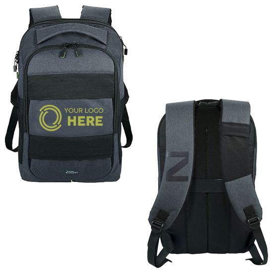 Personalized Zoom Power Stretch Tsa 15 Inch Computer Backpack with Your ...