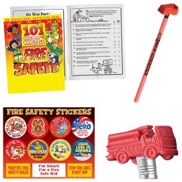 101 Ways To Practice Fire Safety Activity Pack by Logotech 800278