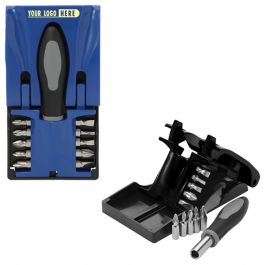 Customized 11 Piece Collapsible Tool Set With Stand with Your Logo 106740