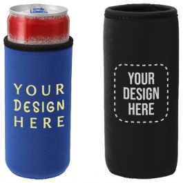 Custom 12oz Slim Can Insulator from Logotech 123171