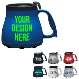 Custom 16 Oz. Low Rider Desk Mug from Logotech 101274