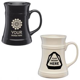 Bulk 17 Oz. Ceramic Tankard Beer Mug by Logotech 112877