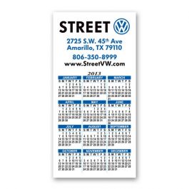 2 Inch X 4 Inch Calendar Magnet - 20mil 142998