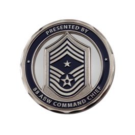 Imprinted 3 in Zinc Challenge Coins from Logotech 118695