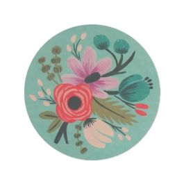4 Inch Round Full Color 80 Pt Pulp Board Coaster 186560