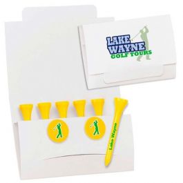 Imprinted 6-2 Golf Tee Packet - 3-1/4 in Tee from Logotech 122434