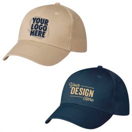 Customized 6 Panel Polyester Cap with Your Logo 100045