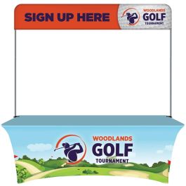 Personalized 8 Ft Sign up Table Kit by Logotech 181251