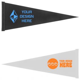 Custom 9 in X 24 in Pennant by Logotech 123553