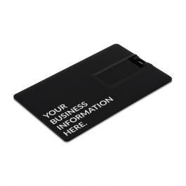 Business Card USB Flash Drive with Your Custom Logo FDBC162