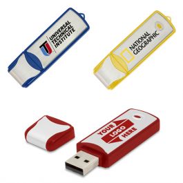Personalized De Metal USB Drive by Logotech FDMT177
