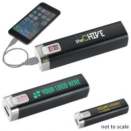 Customized Bulk Jolt Power Banks 2200mAh with Digital Power Display 104739