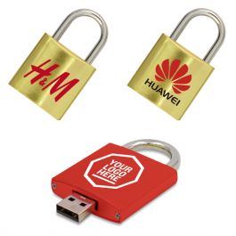 Wholesale Lock Shaped USB Flash Drive from Logotech FDMT382
