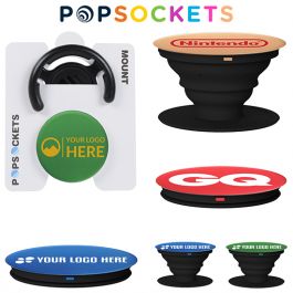 Customizable Metal PopSockets Combo With Logo in Bulk PHAC622