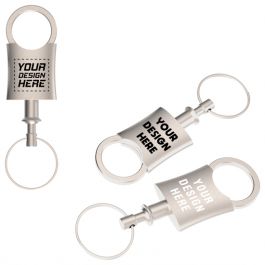 Custom Metal Pull Apart Valet Key Chain 700144