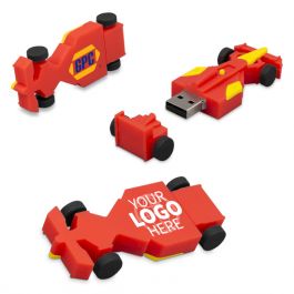 Customized Race Car Shaped USB Flash Drive with Your Logo FDRB392