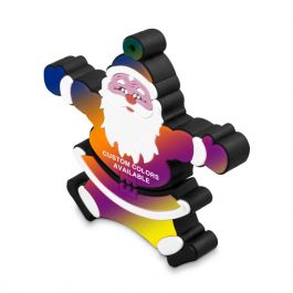 Santa Claus Shaped USB Flash Drive Customized with Logo FDRB435