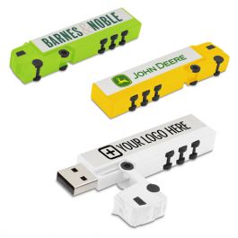 Imprinted Semi-Truck USB Flash Drive from Logotech FDMT523