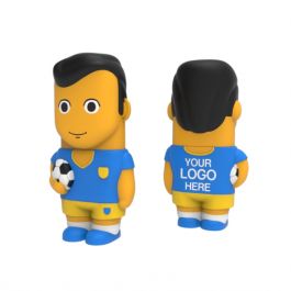 Custom Soccer Player USB Flash Drive Male 3.0 Model | by Logotech FDPP09230