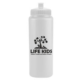 Bulk The Athlete - 32 Oz. Sports Bottle W/ Push Pull Lid by Logotech 152682