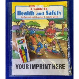 Customized A Guide to Health and Safety Coloring Book Fun Pack by ...