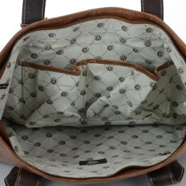 Andrew Philips Westbridge Two-Tone Leather Tote 142417