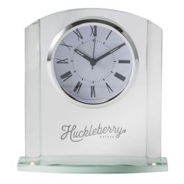 Arch Glass Desk Clock 137692