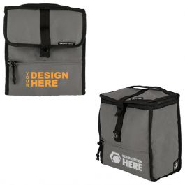 Custom Arctic Zone Repreve 6 Can Lunch Cooler from Logotech 138395