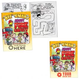 BEE Smart About Fire Safety - Customizable Educational Activities Book ...