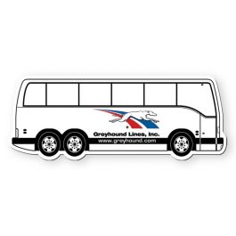 Bus Shape Vinyl Magnet 132640