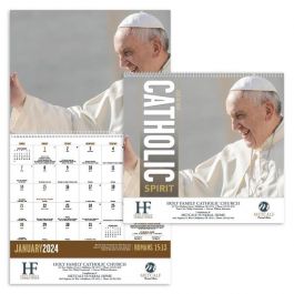 Bulk Good Value Catholic Spirit - Spiral Calendar by Logotech 134541