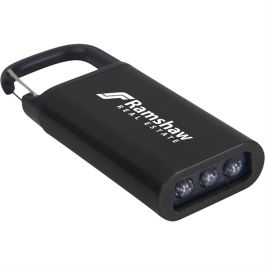 Clip On Pull-Apart Plastic Flashlight 128244