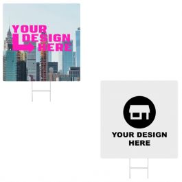 Coroplast Yard Sign- 48 Inch X 36 Inch 118894