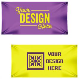 Customizable Custom 6 Ft X 12 Ft Vinyl Banners from Logotech 119030