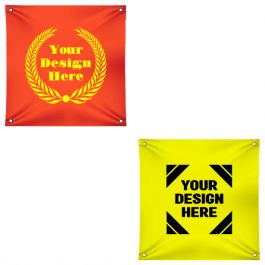 Customizable Custom 6 Ft X 6 Ft Vinyl Banners from Logotech 119042