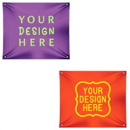 Customizable Custom 6 Ft X 7 Ft Vinyl Banners from Logotech 119043
