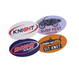 Customized Custom Bumper Stickers by Logotech 123840