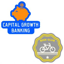 Branded Custom Die Cut 3M Vinyl Stickers 2"x2" from Logotech 802978